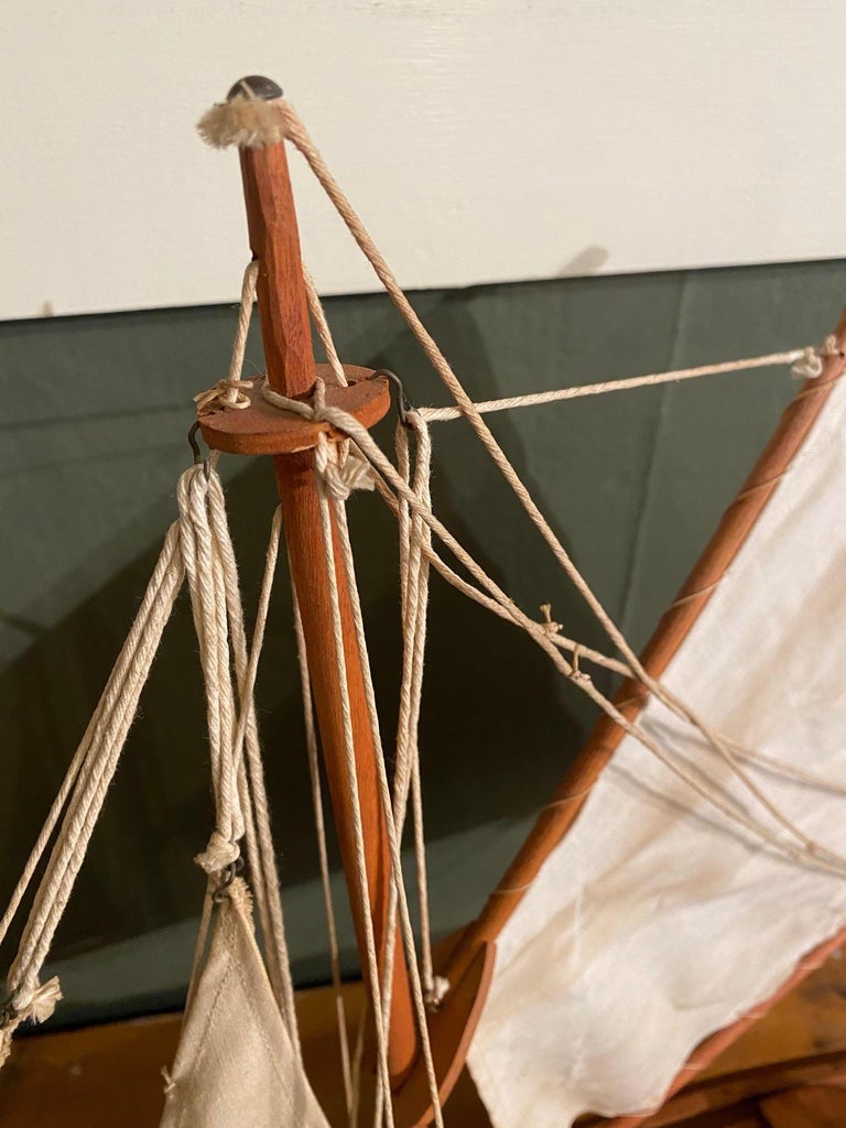Maine Folk Art Model of a Friendship Sloop, circa 1940s For Sale at ...