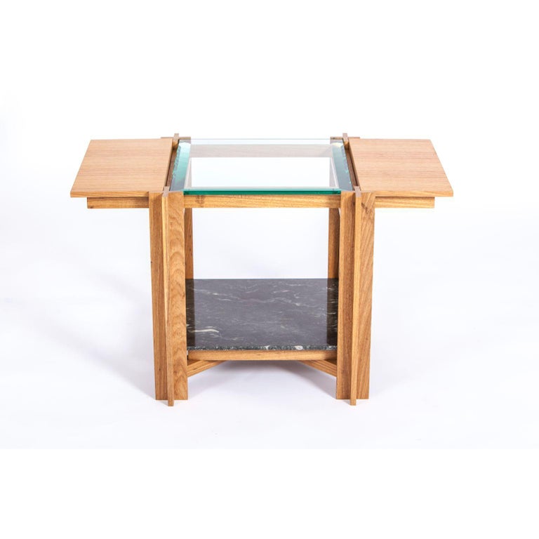 Mais, Light Freijo Table with Tabs, by Alva Design For Sale at 1stDibs