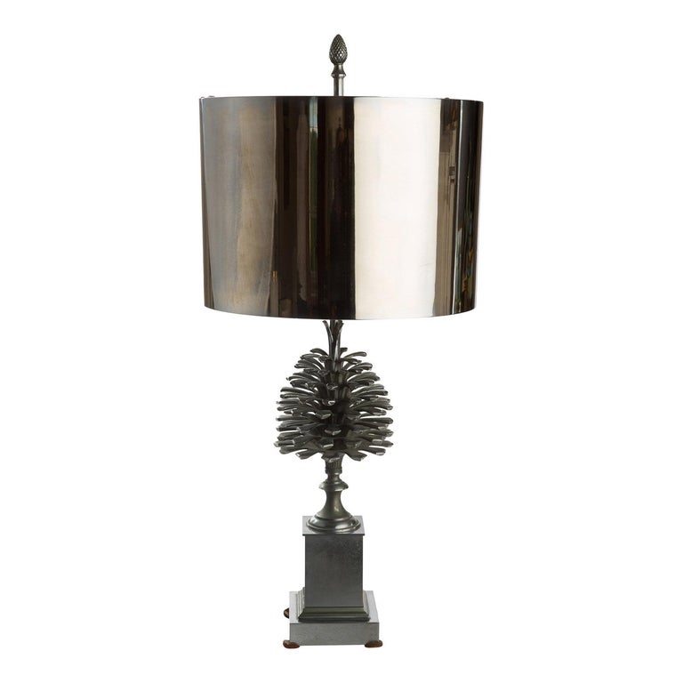 Maison Charles Pomme de Pin 'Pine Cone' Table Lamp For Sale at 1stDibs