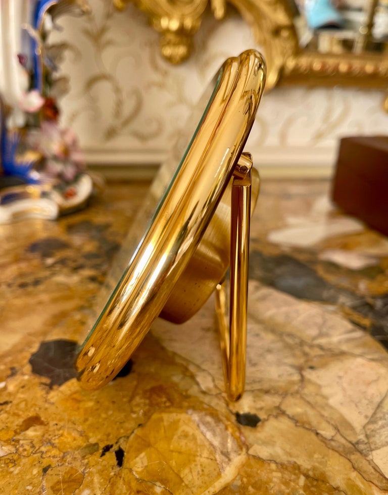 Maison Chopard Genève, Desk Clock in Metal For Sale at 1stDibs