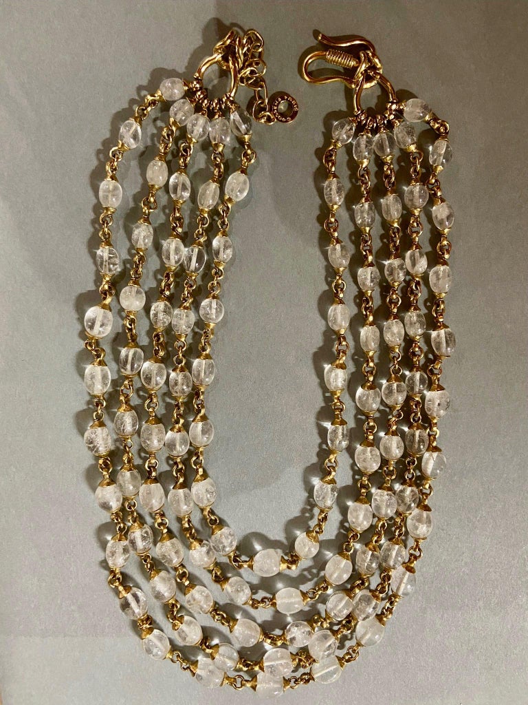 Maison Goossens Paris, Necklace and Bracelet Set, circa 2015 For Sale ...