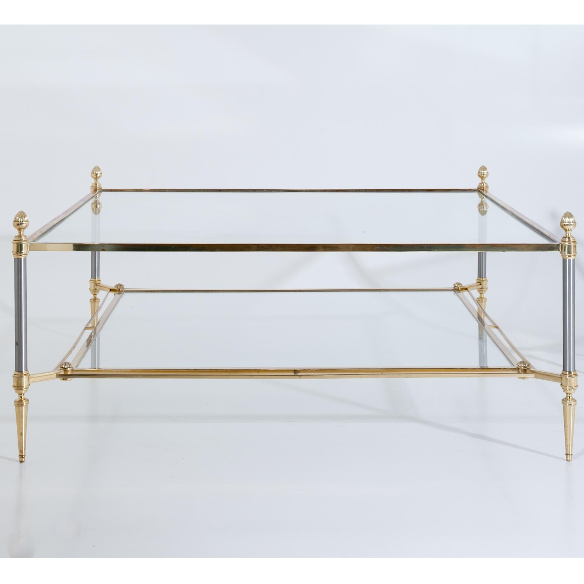 Maison Jansen Attributed Coffee Table, France, Mid-20th Century at 1stDibs