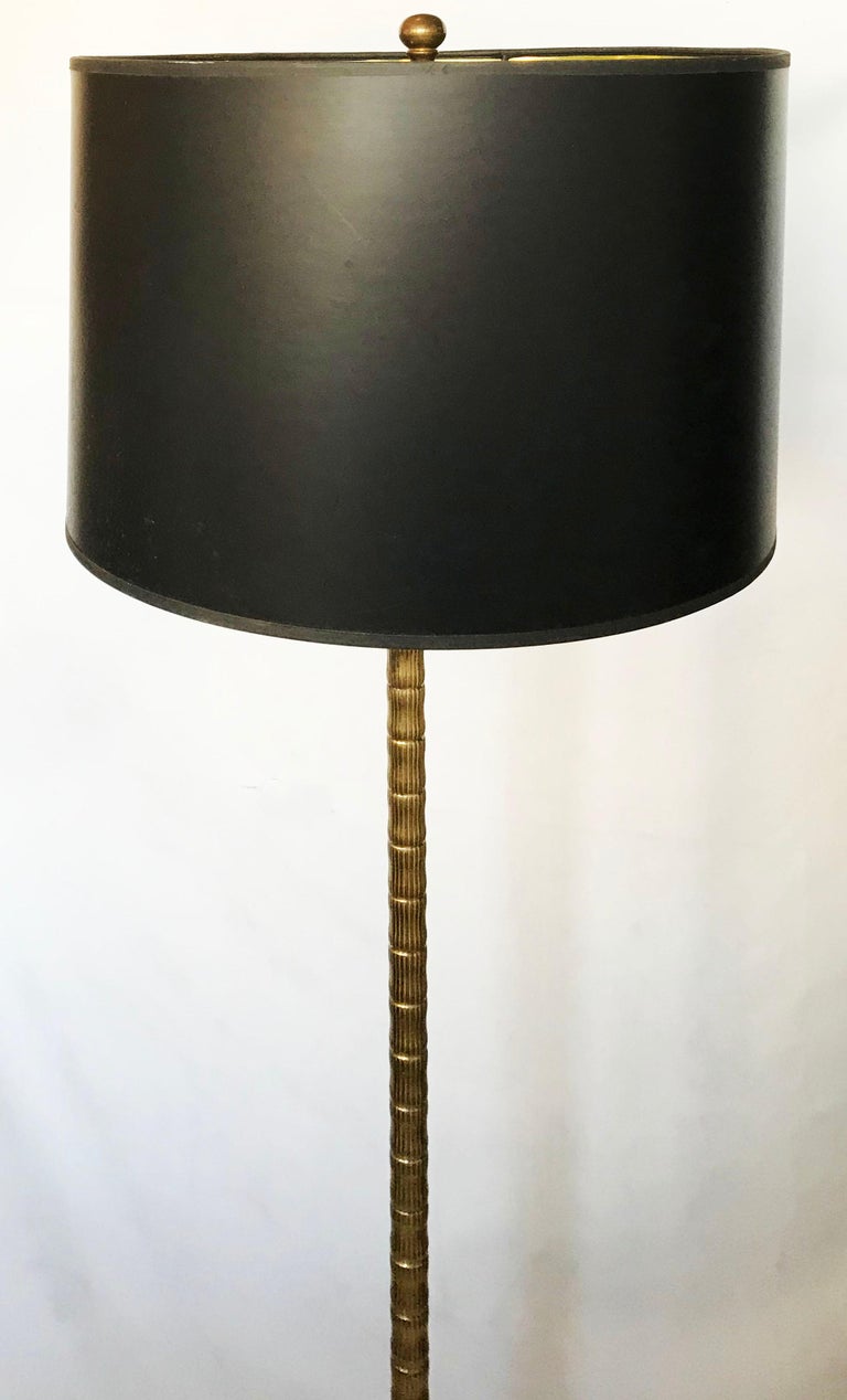 Maison Jansen Bronze Floor Lamp For Sale at 1stDibs