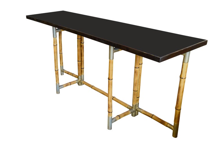 Maison Jansen, Console, France, circa 1970 at 1stDibs