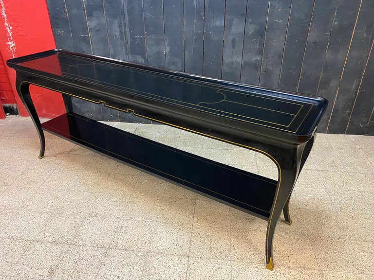 Maison Jansen, Exceptional Large Neo Classic Console Table, circa 1950/ ...