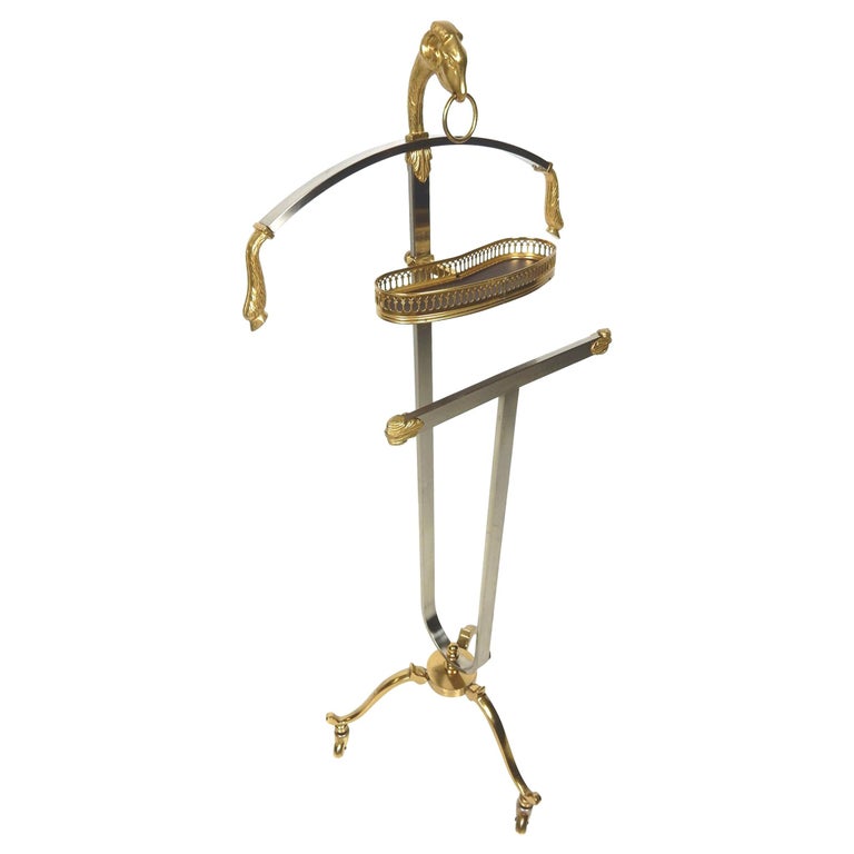 Maison Jansen Gentleman's Ram Suit Valet Stand at 1stDibs
