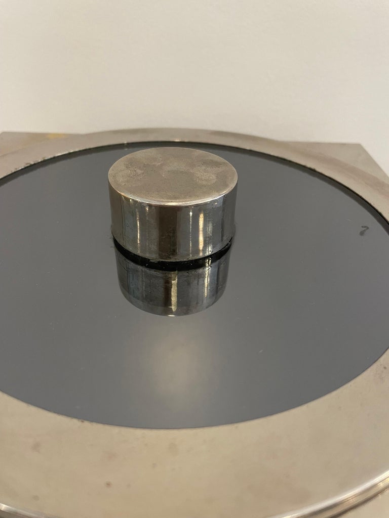 Maison Jansen Style Mirrored Ice Cooler For Sale at 1stDibs