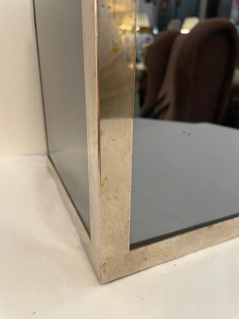 Maison Jansen Style Mirrored Ice Cooler For Sale at 1stDibs