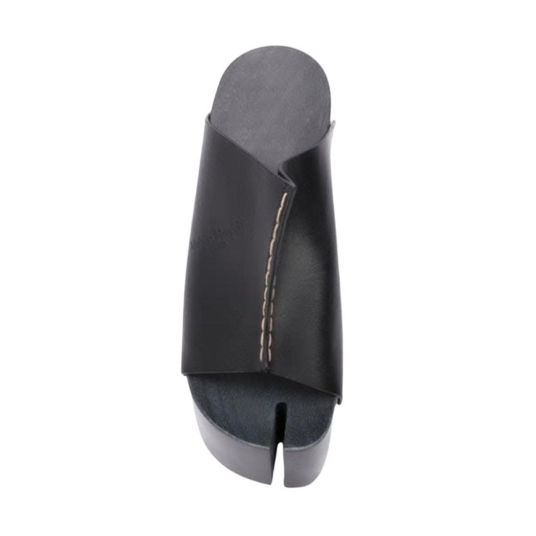 Maison Margiela Tabi Clog Black (40 Eu) at 1stDibs