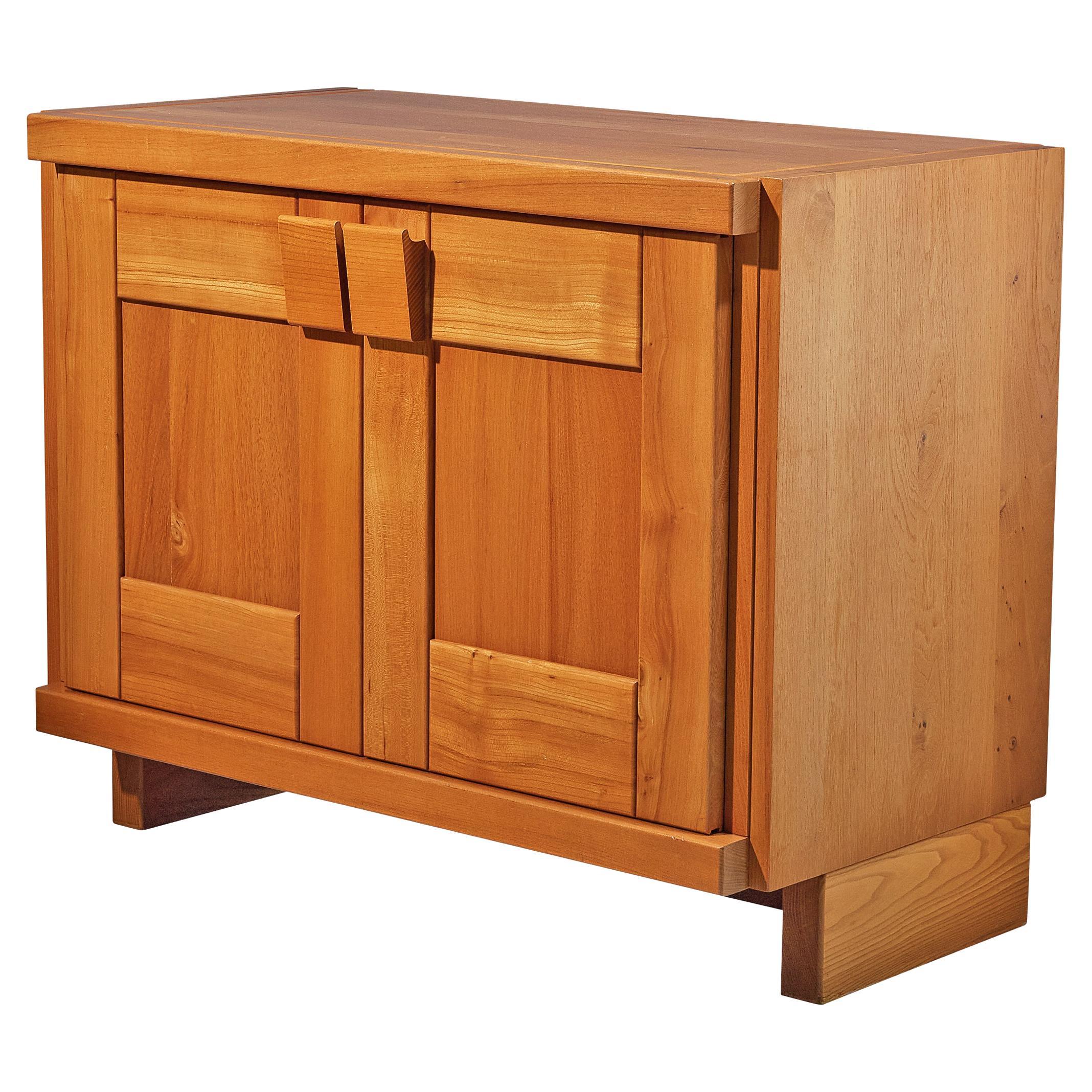 Maison Regain Cabinet in Solid Elm For Sale at 1stDibs