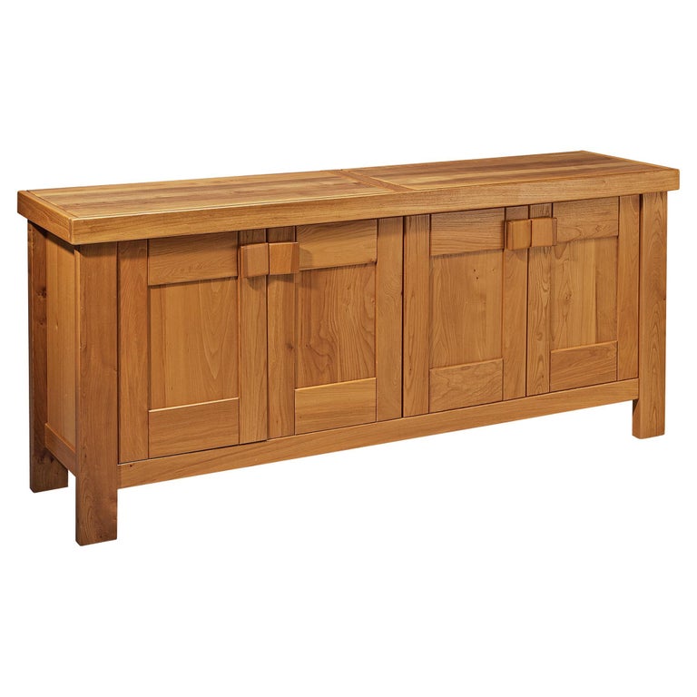 Enfilade en orme massif Maison Regain En vente sur 1stDibs