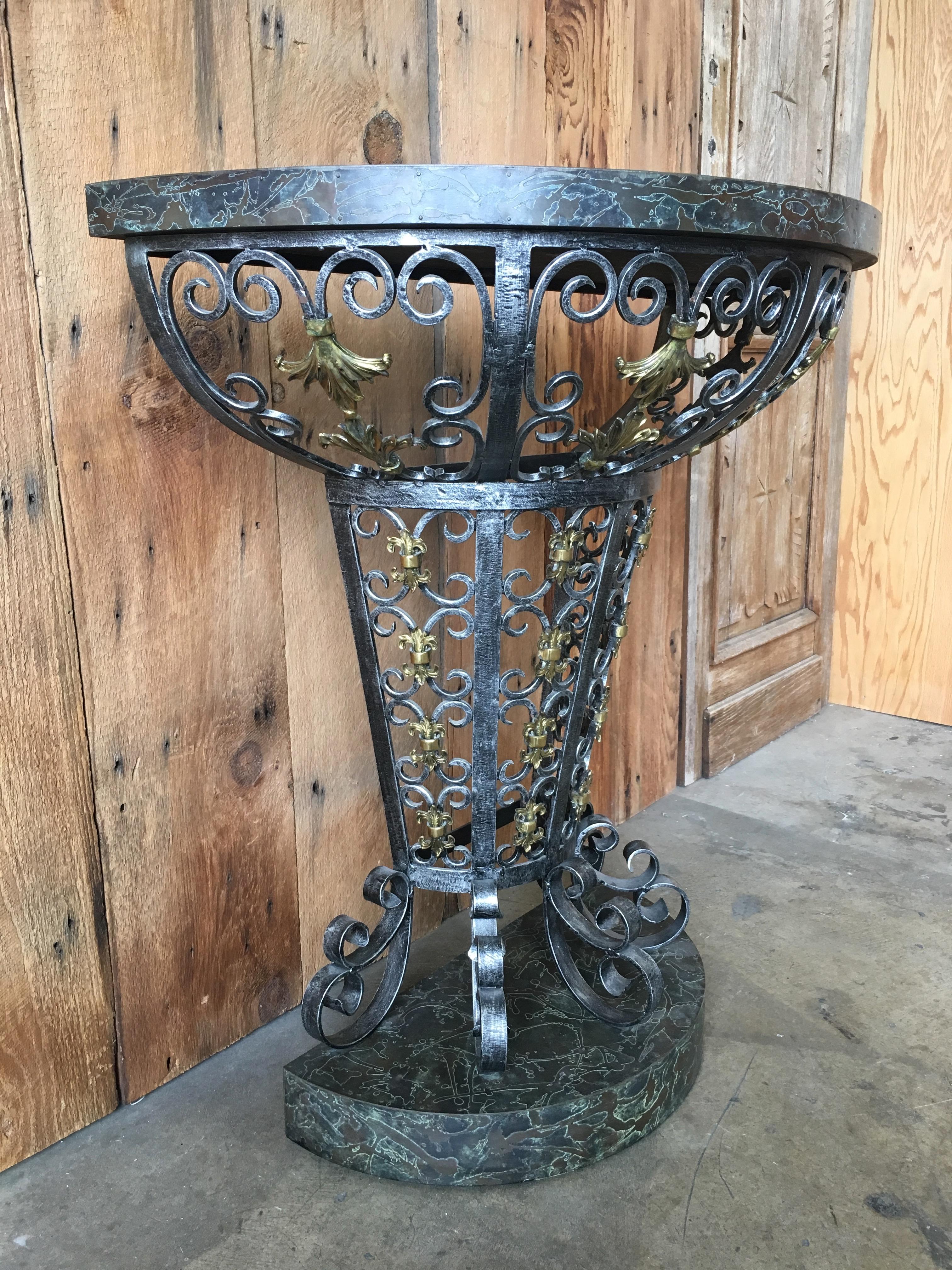 Maitland Smith Console Table at 1stDibs