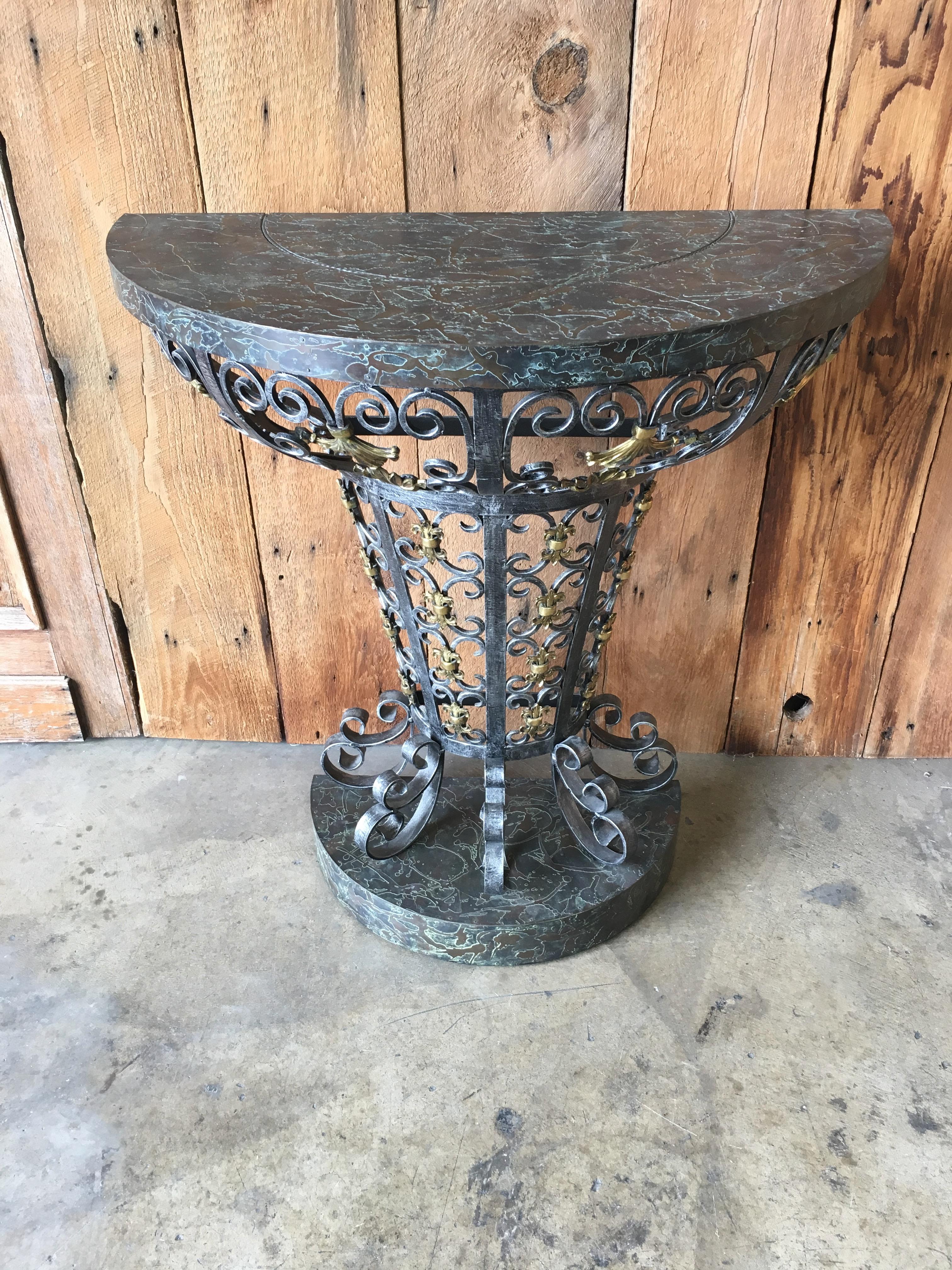 Maitland Smith Console Table at 1stDibs