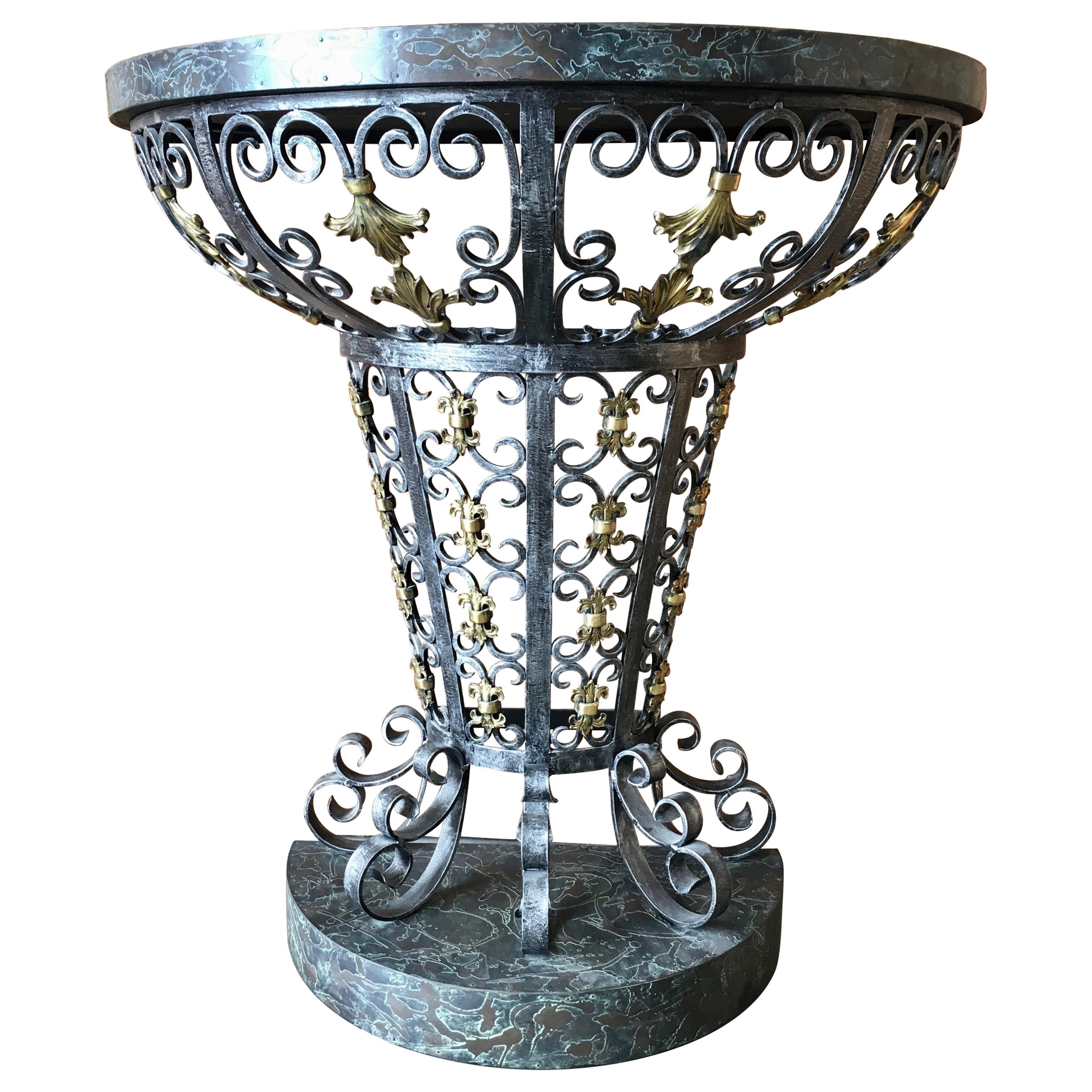 Maitland Smith Console Table For Sale at 1stdibs
