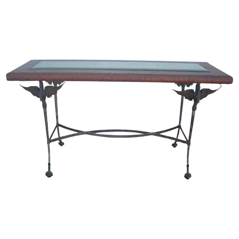 Maitland Smith Console Table For Sale at 1stDibs
