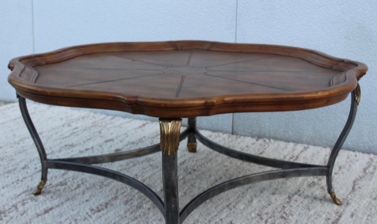 Maitland-Smith Leather Top Coffee Table at 1stDibs | maitland smith ...