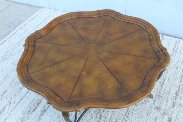 Maitland-Smith Leather Top Coffee Table at 1stDibs | maitland smith ...