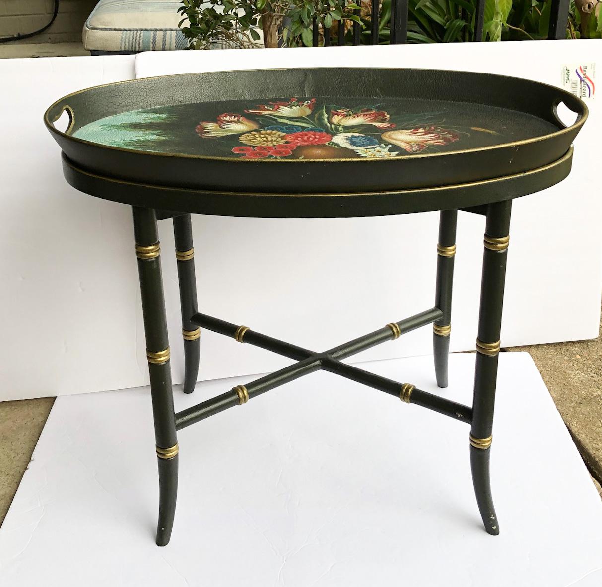 Maitland-Smith Removable Tray Table For Sale at 1stDibs