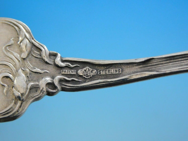 Majestic by Alvin Sterling Silver Flatware Set for 12 Dinner Service ...