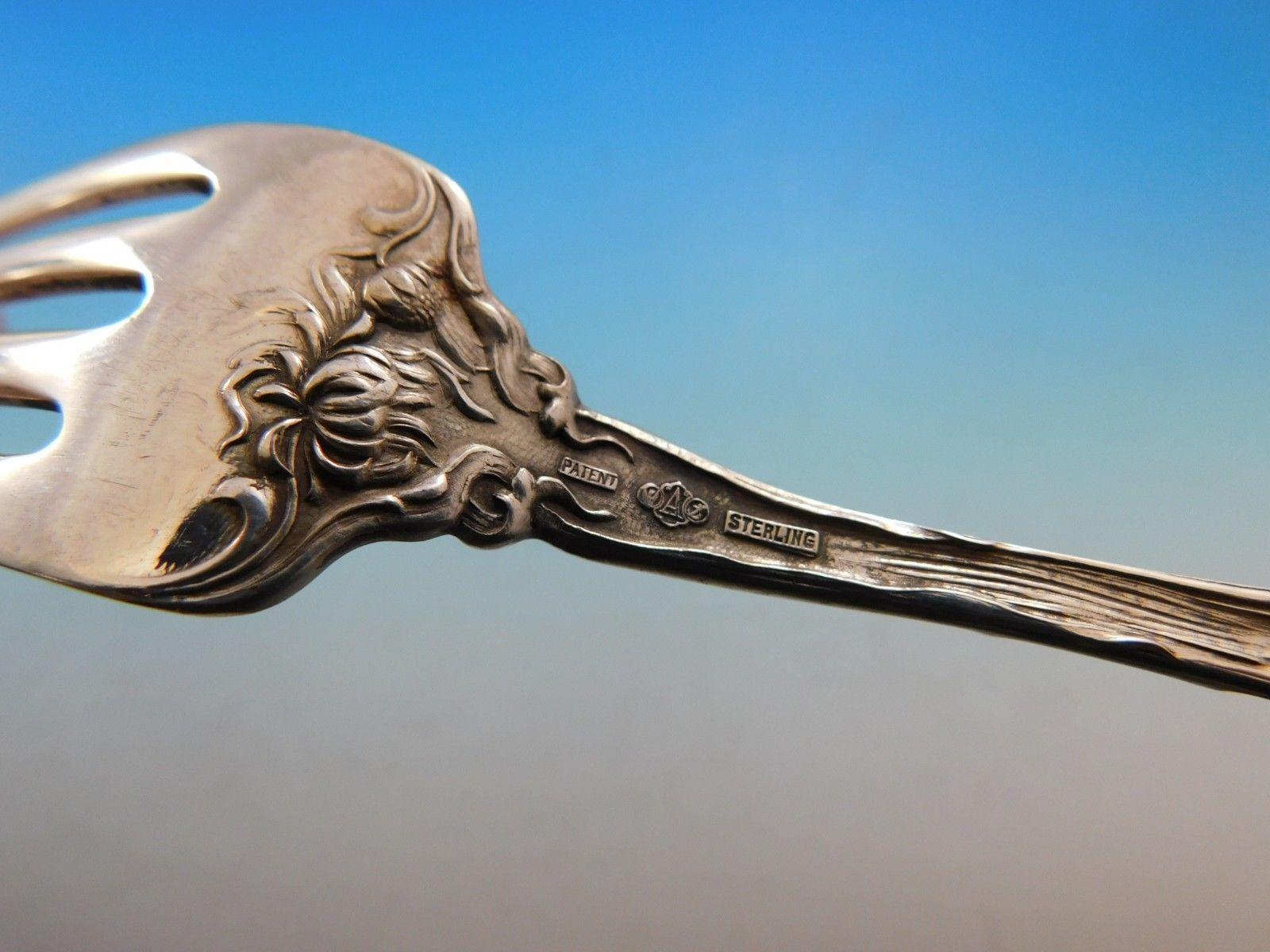 Majestic by Alvin Sterling Silver Flatware Set for 12 Dinner Service 98 ...