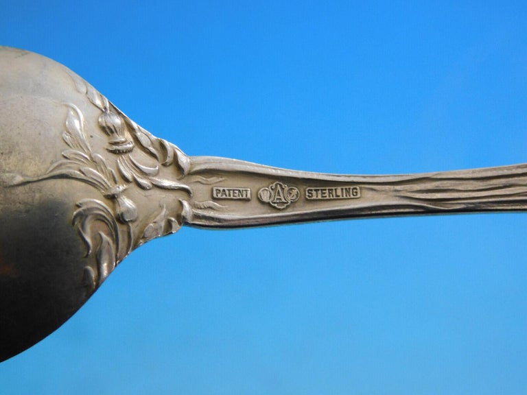 Majestic by Alvin Sterling Silver Flatware Set for 8 Service 43 pieces ...