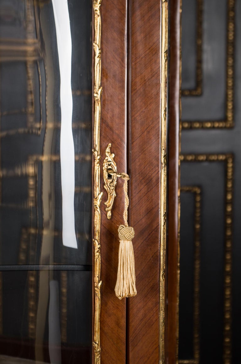Majestic French Display Case in the Style of the 18th Century, Louis ...