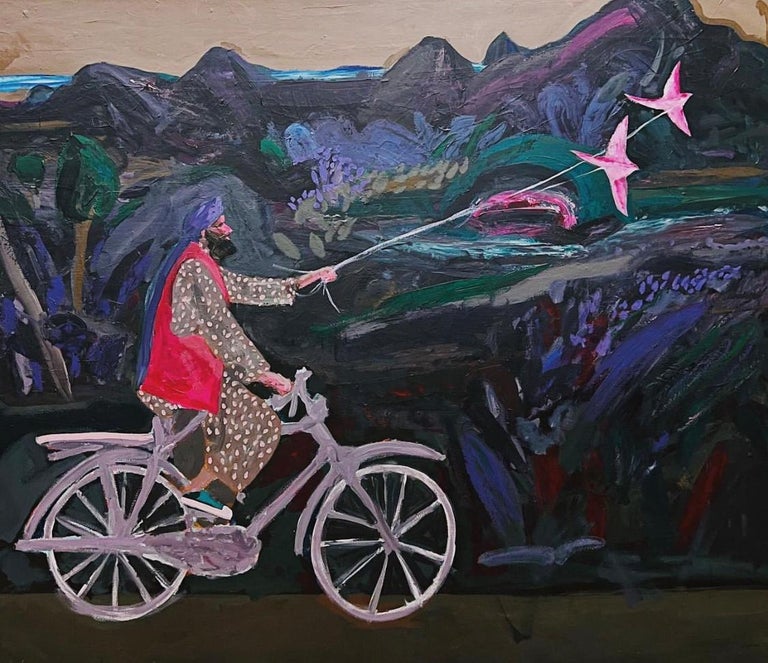 Majnun - Dreamer, 130x150cm For Sale at 1stDibs