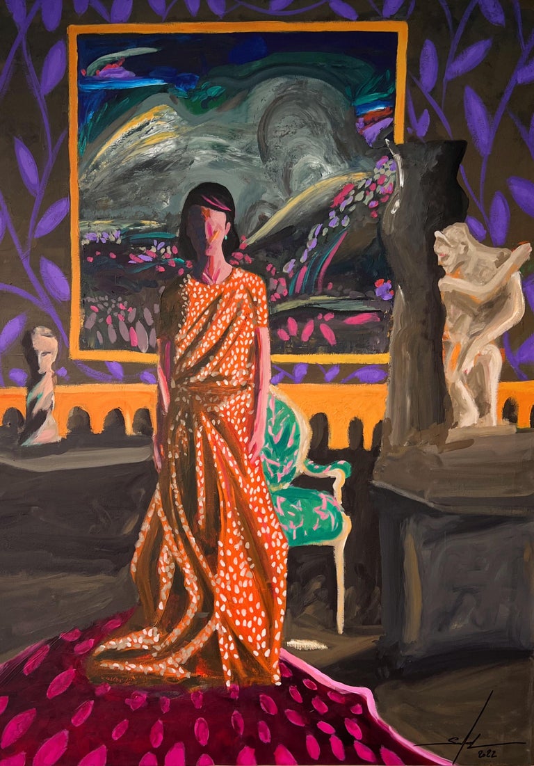Majnun - "I don't know anything more about your love", 150x110cm For ...