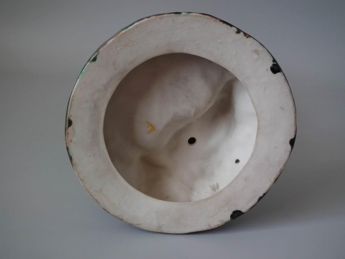 Majolica Glazed Parian Figure of Highland Mary at 1stDibs