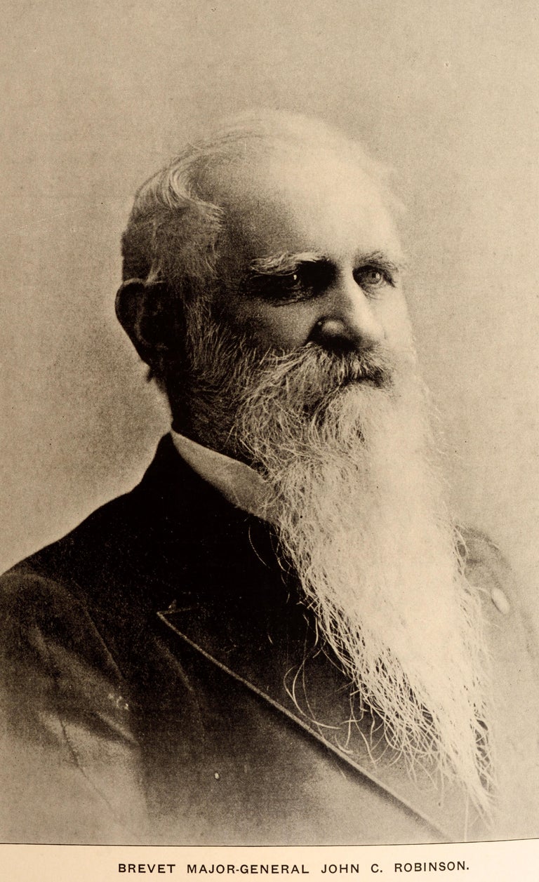 Major-General Abner Doubleday and Major-General John Robinson in the ...