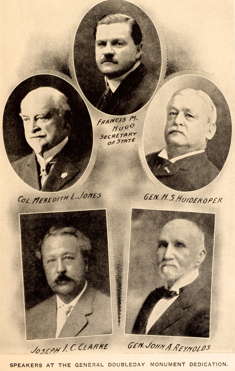 Major-General Abner Doubleday and Major-General John Robinson in the ...