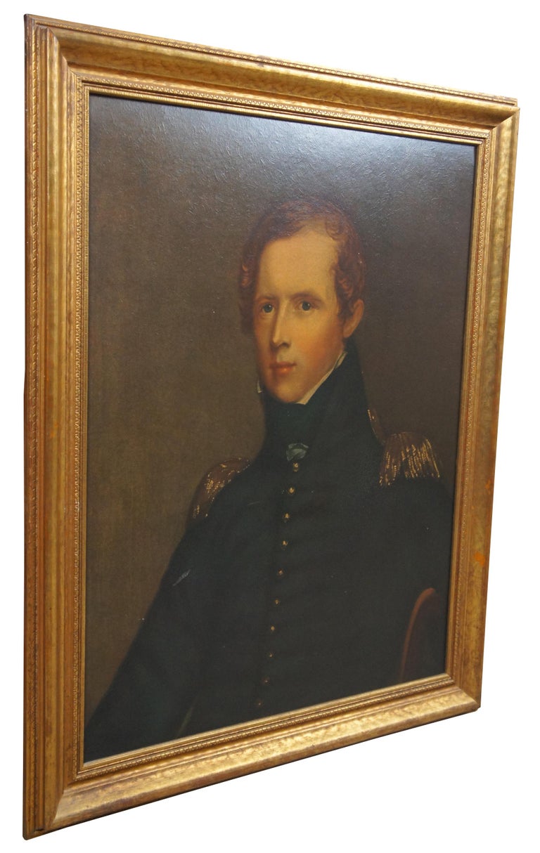 Major John Biddle Portrait After Thomas Sully '1783-1872' Print on ...