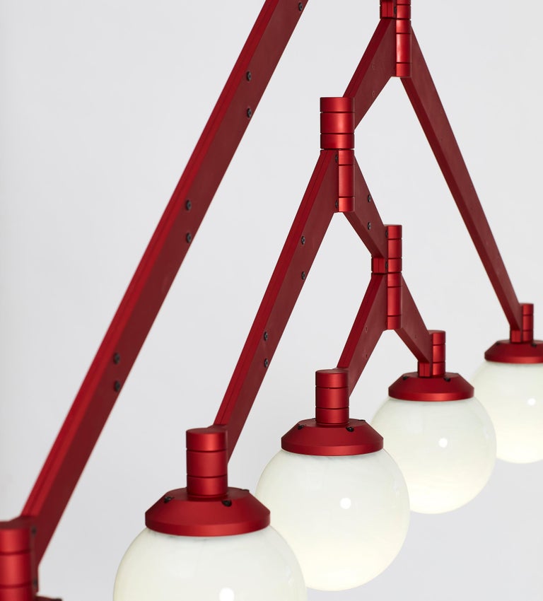 MAK, Orrery I, Steel and Glass Light at 1stDibs | orrery chandelier