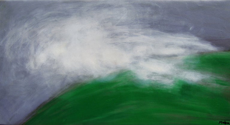 Maka Batiashvili - Fog, Painting, Oil on Canvas For Sale at 1stDibs