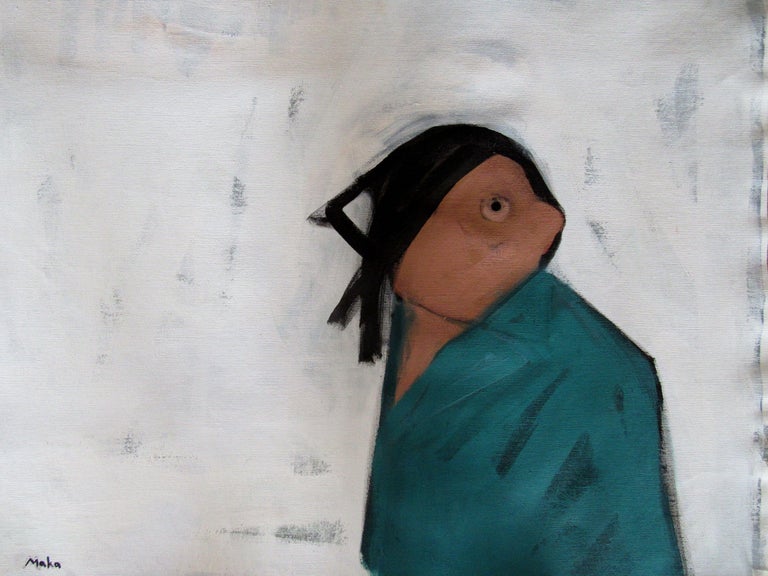Maka Batiashvili - The Wind, Painting, Acrylic on Canvas For Sale at ...
