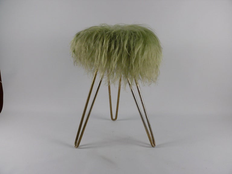 Make-Up Stool / Poodle Stool, 1960s For Sale at 1stDibs