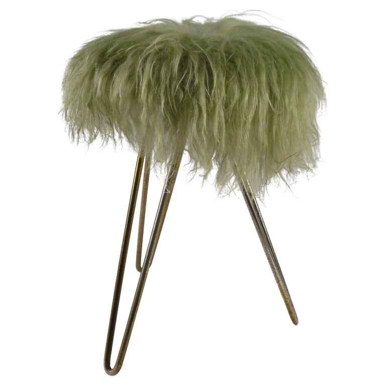 Make-Up Stool / Poodle Stool, 1960s For Sale at 1stDibs
