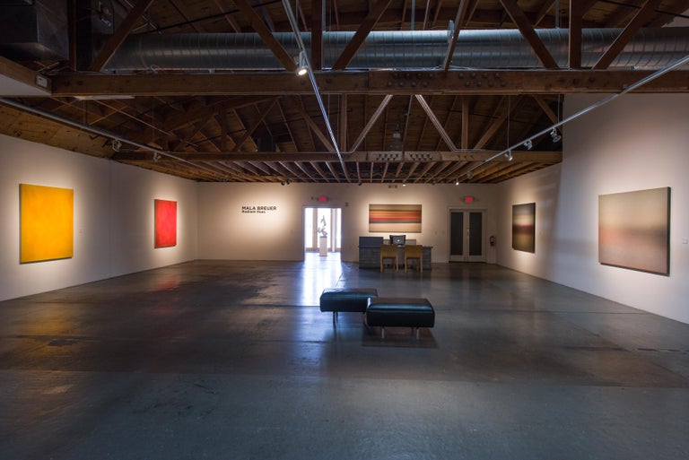 Mala Breuer - 1975 (raw umber, phthalo blue, yellow umber) For Sale at ...