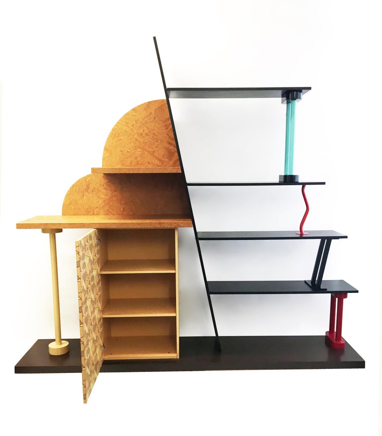 Malabar Cabinet Display Unit by Ettore Sottsass for Memphis, Italy ...