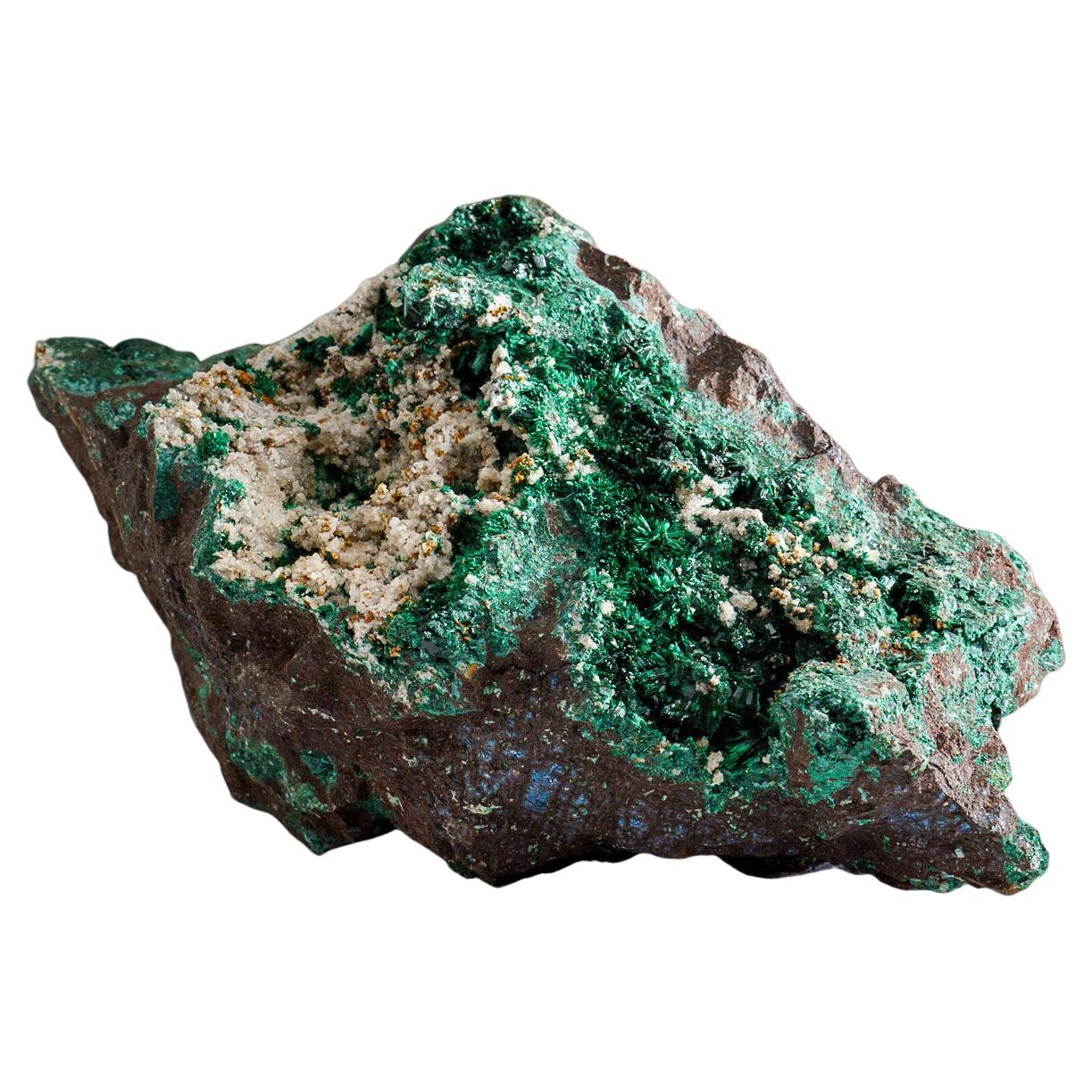 Malachite Crystals on Cuprite Matrix from Democratic Republic of the ...