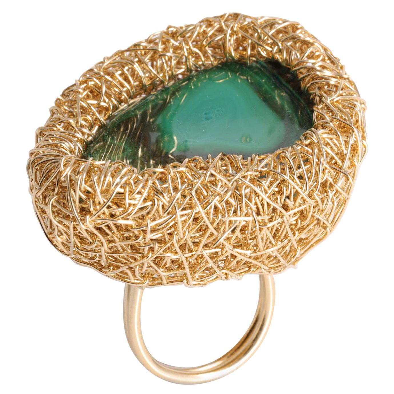 Möbius Strip Gold Ring By Timothy Grannis at 1stDibs