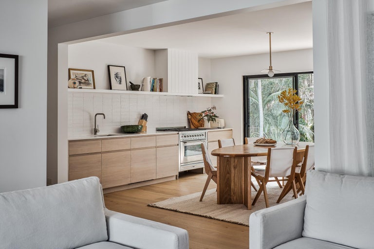 Malibu Dining Table by Daniel Boddam, Limed Oak For Sale at 1stDibs