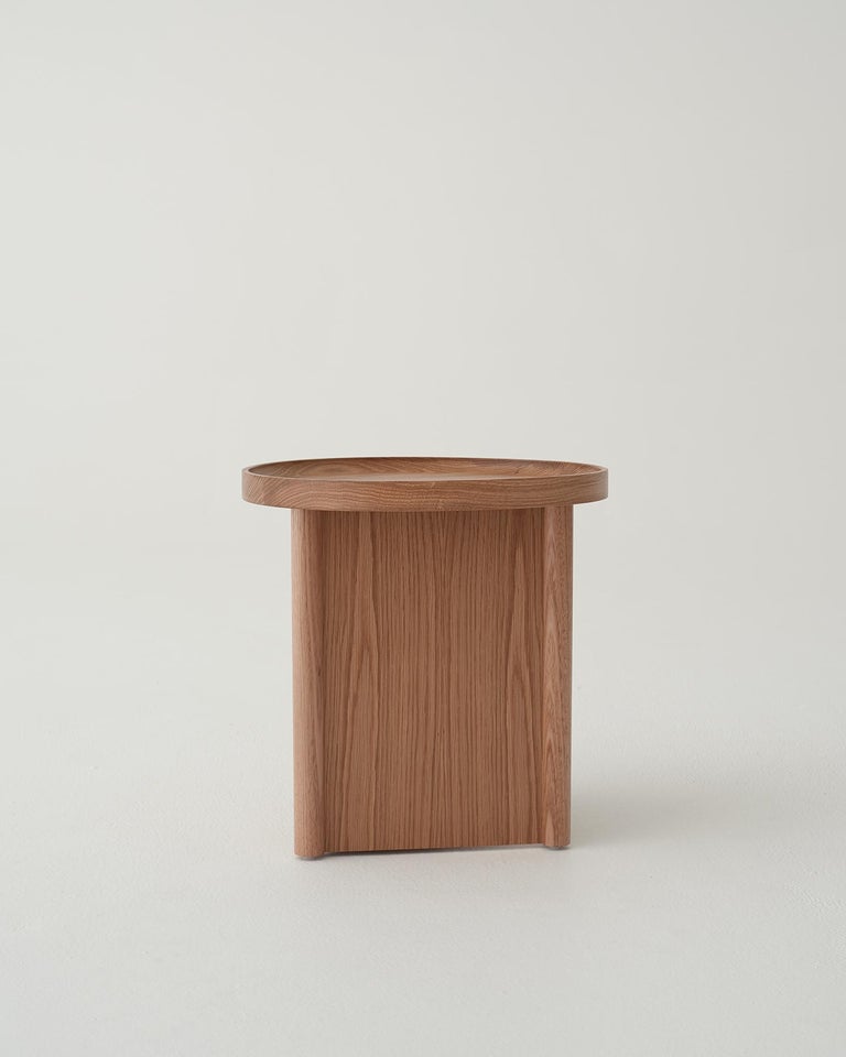Malibu Side Table by Daniel Boddam, Natural Oak For Sale at 1stDibs
