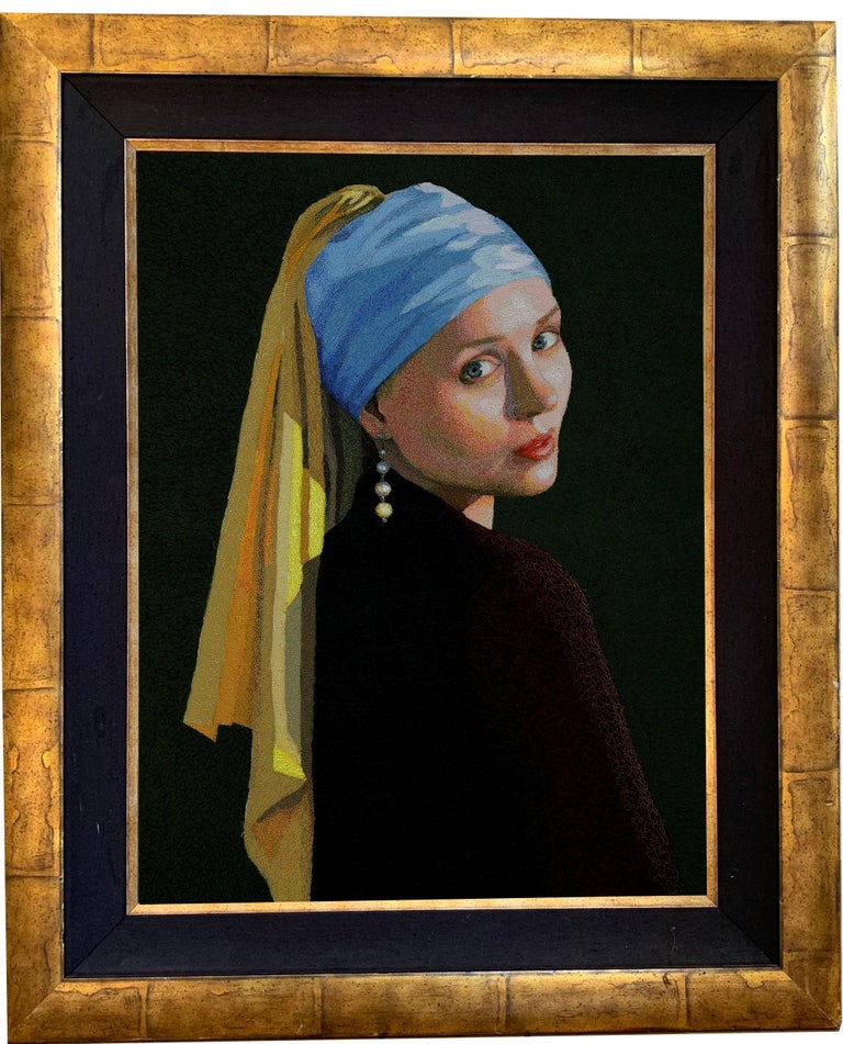 Malin Lager - "Emilie" thread on canvas by Malin Lager For Sale at ...