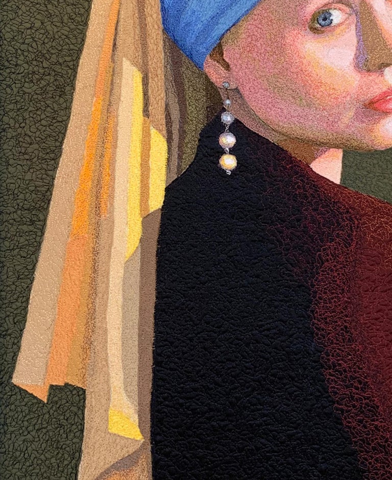 Malin Lager - "Emilie" thread on canvas by Malin Lager For Sale at ...