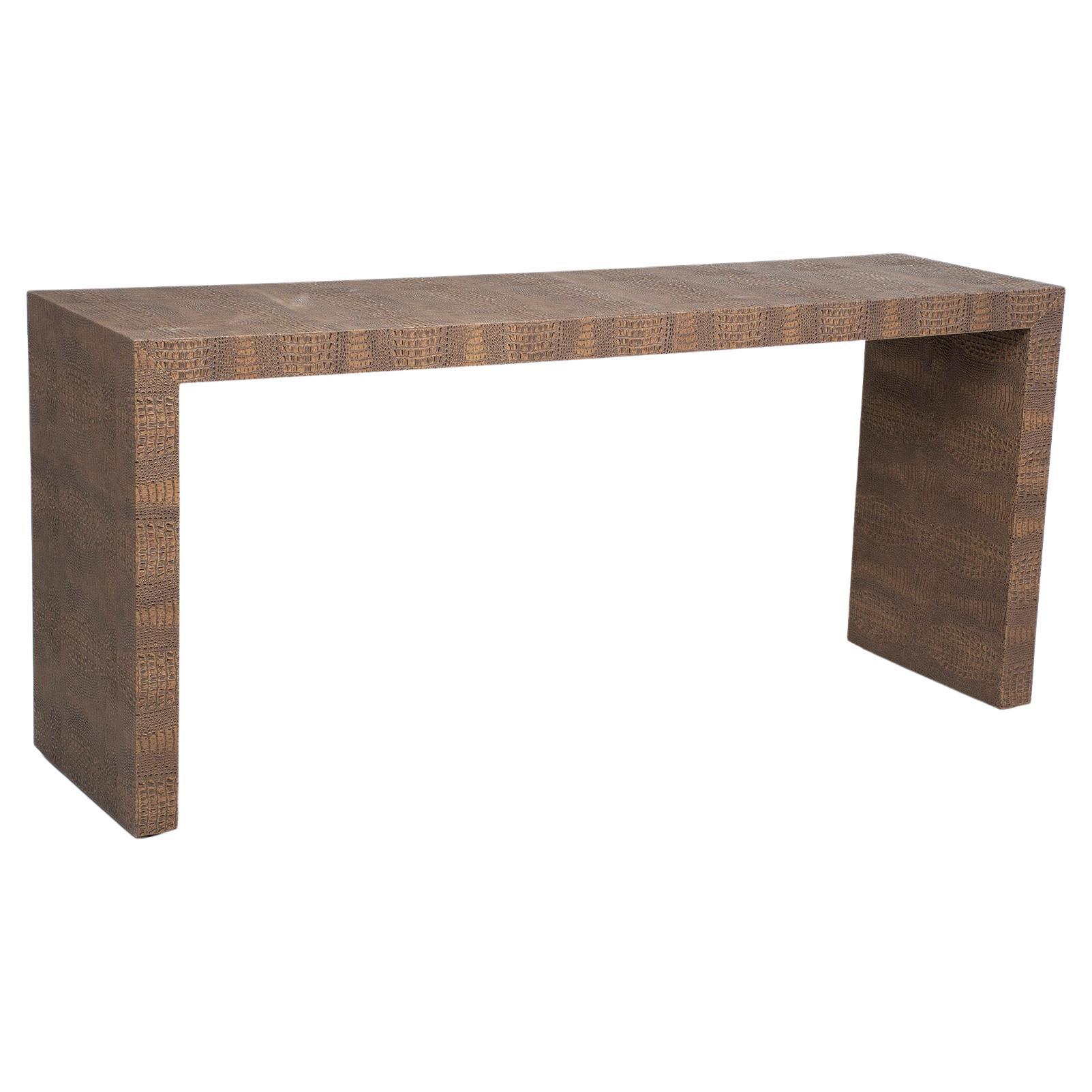 Malta Console Leather Edition For Sale at 1stDibs