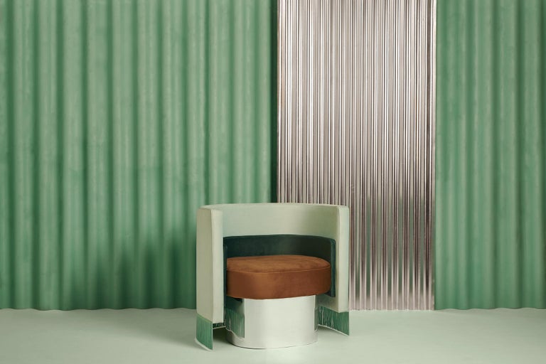 Mambo Armchair by Houtique, Mint at 1stDibs