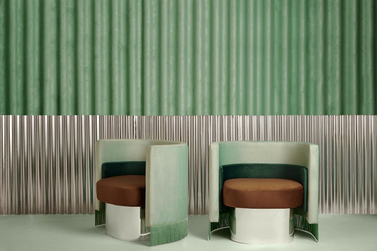 Mambo Armchair by Houtique, Mint at 1stDibs