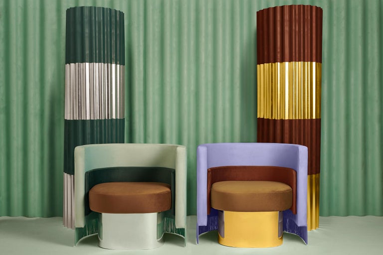 Mambo Armchair by Houtique, Mint at 1stDibs