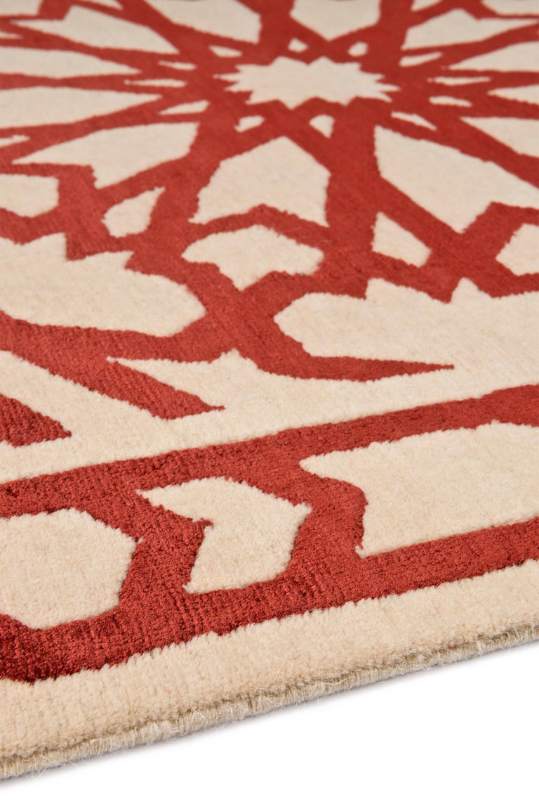 Mamounia Hand-Knotted 10x8 Rug in Wool and Silk by Martyn Lawrence ...
